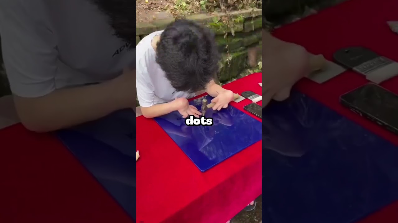 He Draws With A Hammer!?