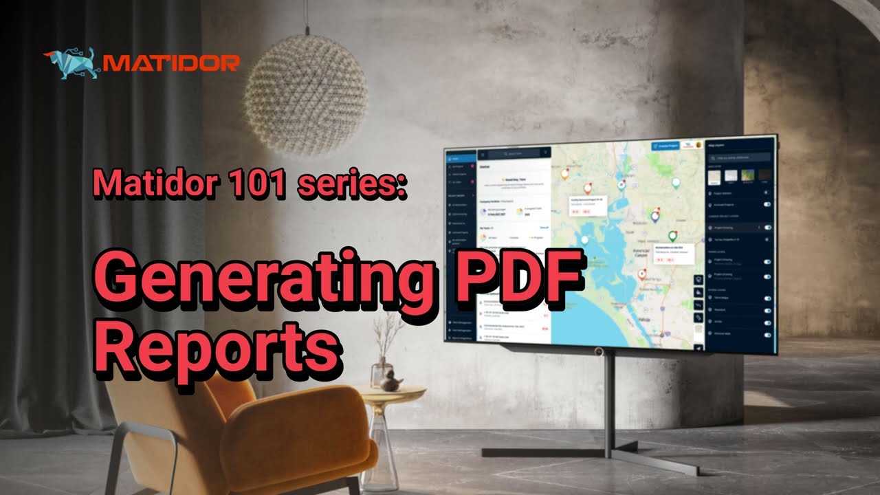 Matidor 101: Generating PDF Reports | Create Client Ready Project, Work, and Budget Summaries