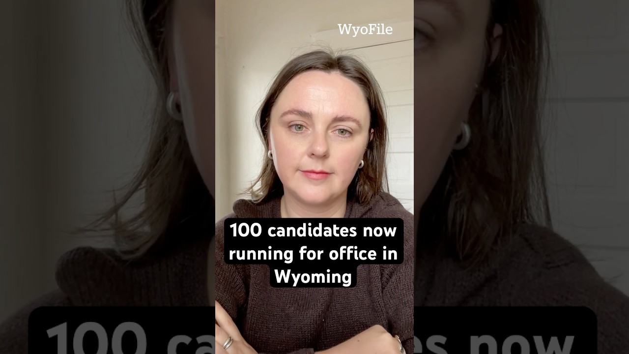 100 candidates now running for office in Wyoming