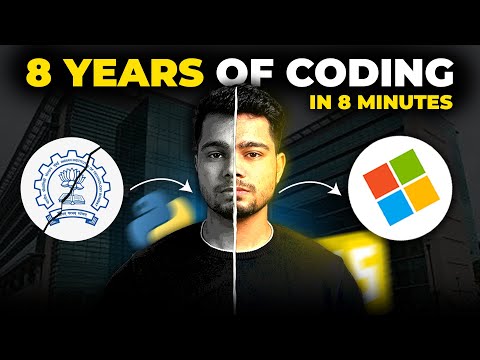 8 Years of Coding Journey in 8 Minutes???? How i started coding ???????????? Software Engineer at Microsoft
