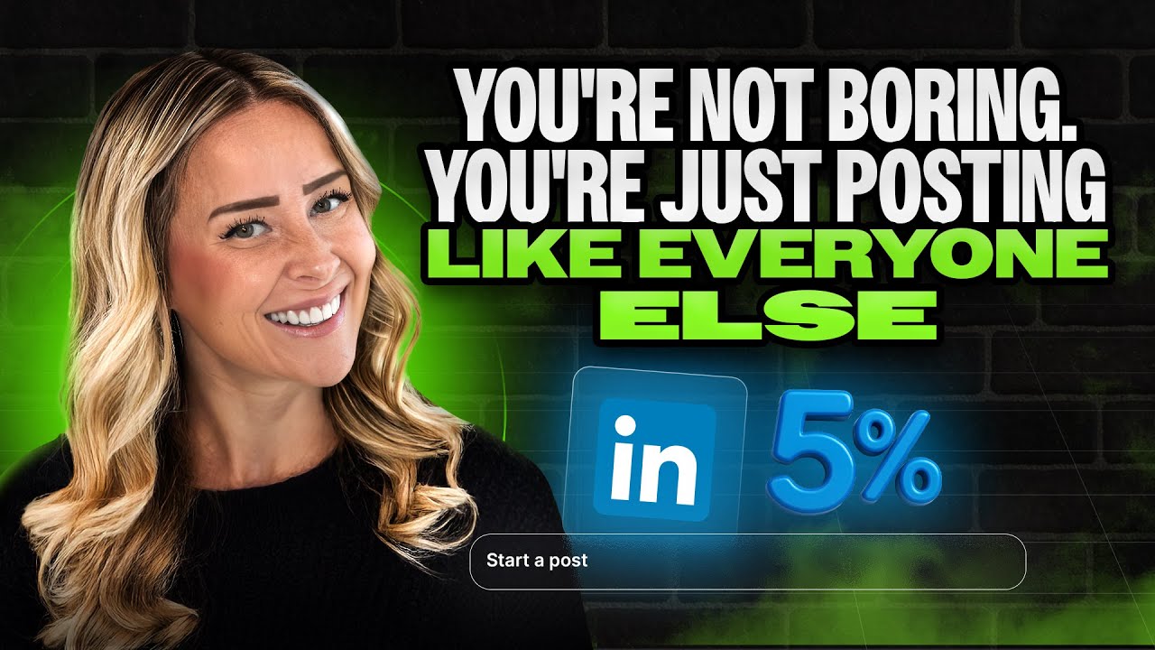 How to Stand Out on LinkedIn, Even in the Most Saturated Industry | Holly Crawshaw