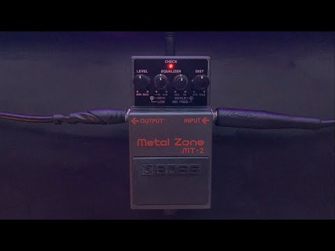 BOSS Metal Zone MT-2 Demo
