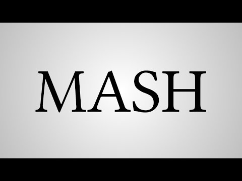 What Does "MASH" Stand For?