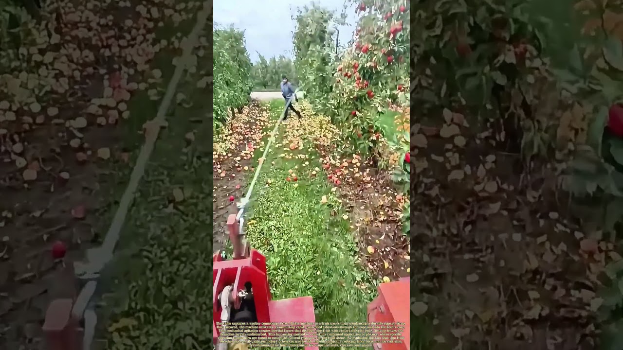 Shaking the Harvest: How Gentle Vibration Transforms Fruit Orchards