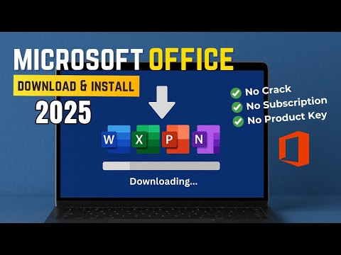Download & Install Microsoft Office in 2025 [No Crack, No Subscription]