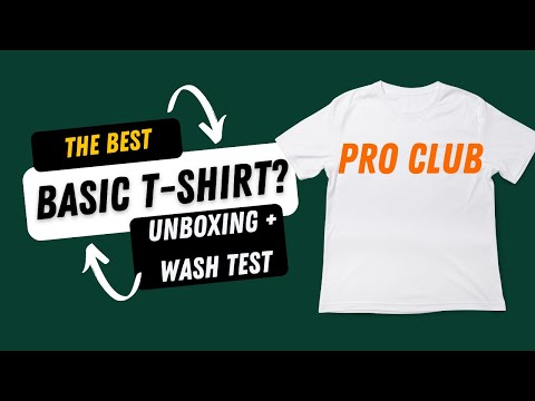 Finding the Best Basic T-Shirt, up first Pro Club! | Building a Capsule wardrobe for men