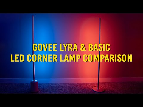 Govee Lyra & Basic Corner Floor LED Smart Lamp Comparison