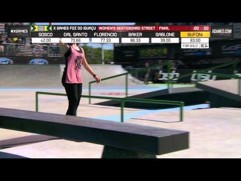 Leticia Bufoni wins GOLD in Women's Skate Street - ESPN X Games