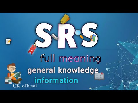 What is the SRS meaning #gkquiz GK official #genaralknowledge