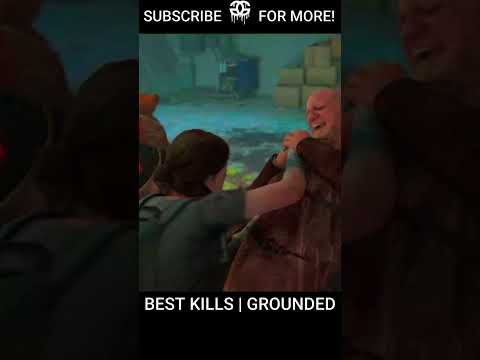 The Last of Us 2 Aggressive Kills Ellie Brutal Revenge VS BRUTES #REMASTERED #PS5