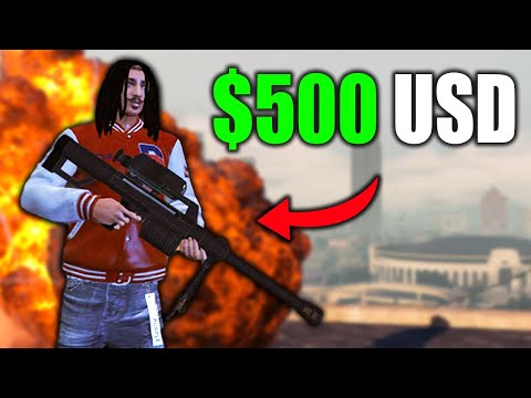 Spawning RARE Weapons in Pay-To-Win GTA RP Servers