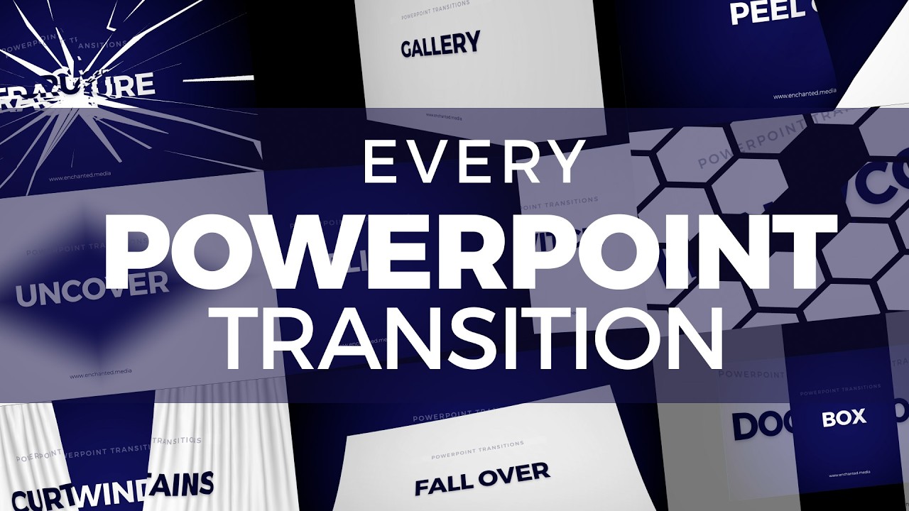 All Built-In PowerPoint Transitions in Order