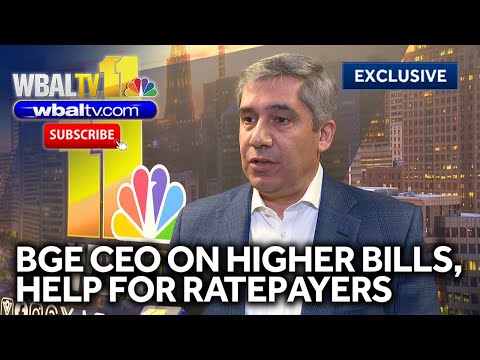 Exclusive: BGE CEO on higher energy bills