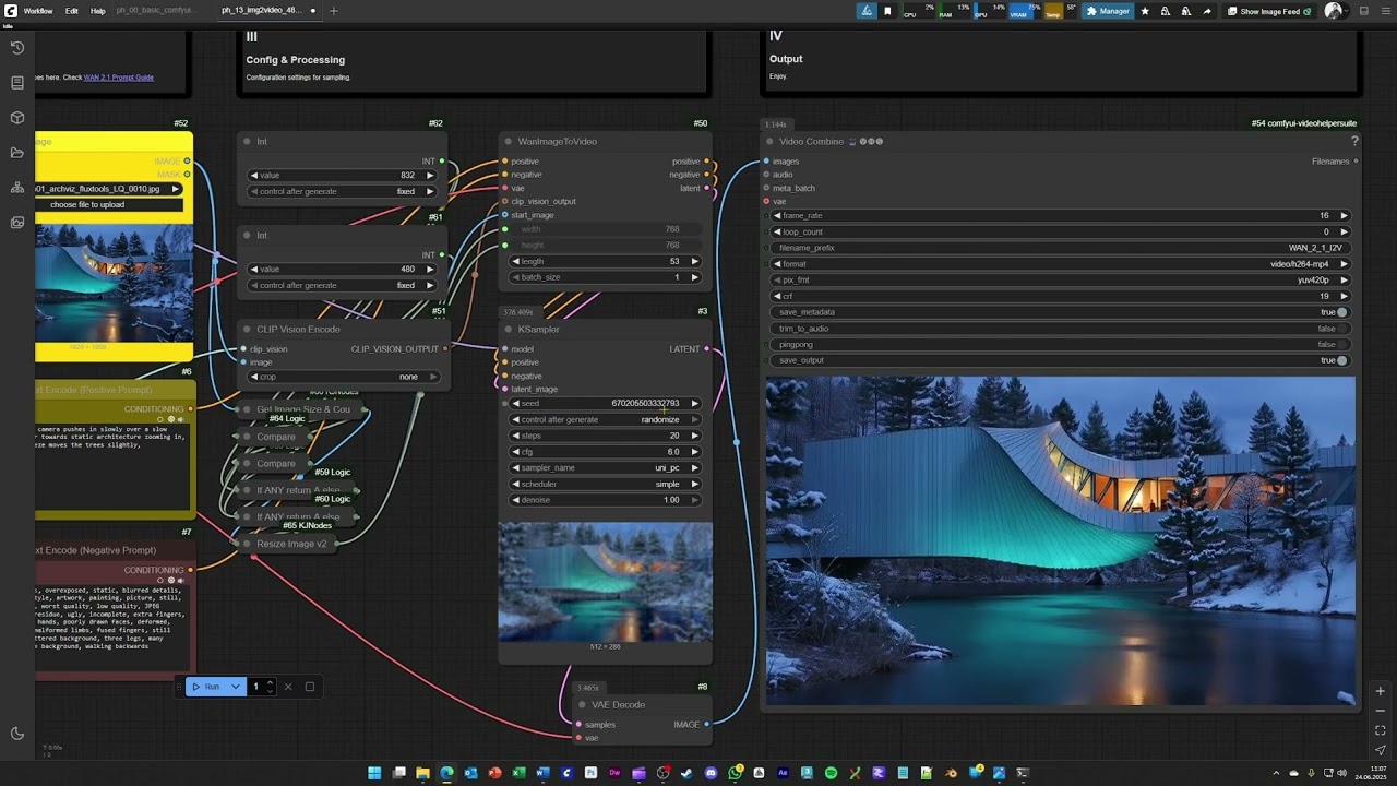 BASIC Comfyui Tutorial for Archviz x AI - 15/17 IMG2VIDEO