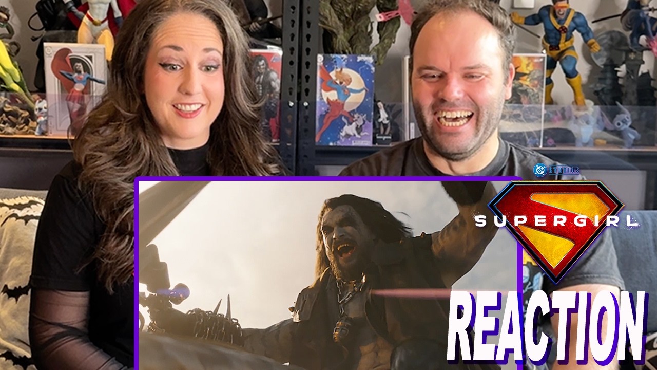 SUPERGIRL Official Trailer Reaction | DC Studios