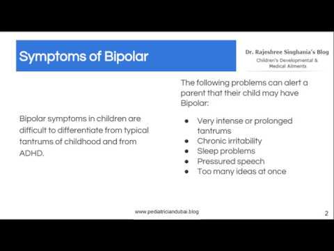 Bipolar Symptoms In Children Dubai | Difficult To Differentiate From ADHD