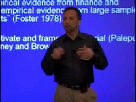 2006 CARE Conference: Jeff Abarbanell, University of North Carolina at Chapel Hill