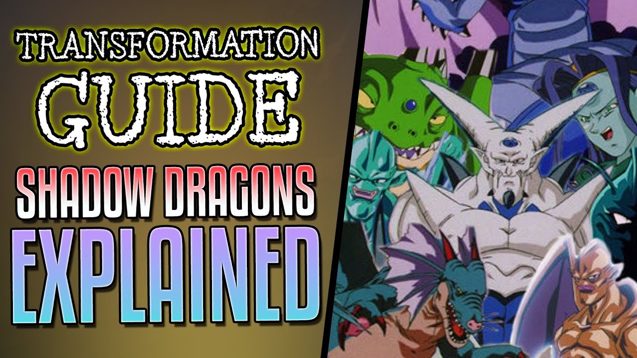 ALL Shadow Dragons Transformations Explained - Dragon Ball GT