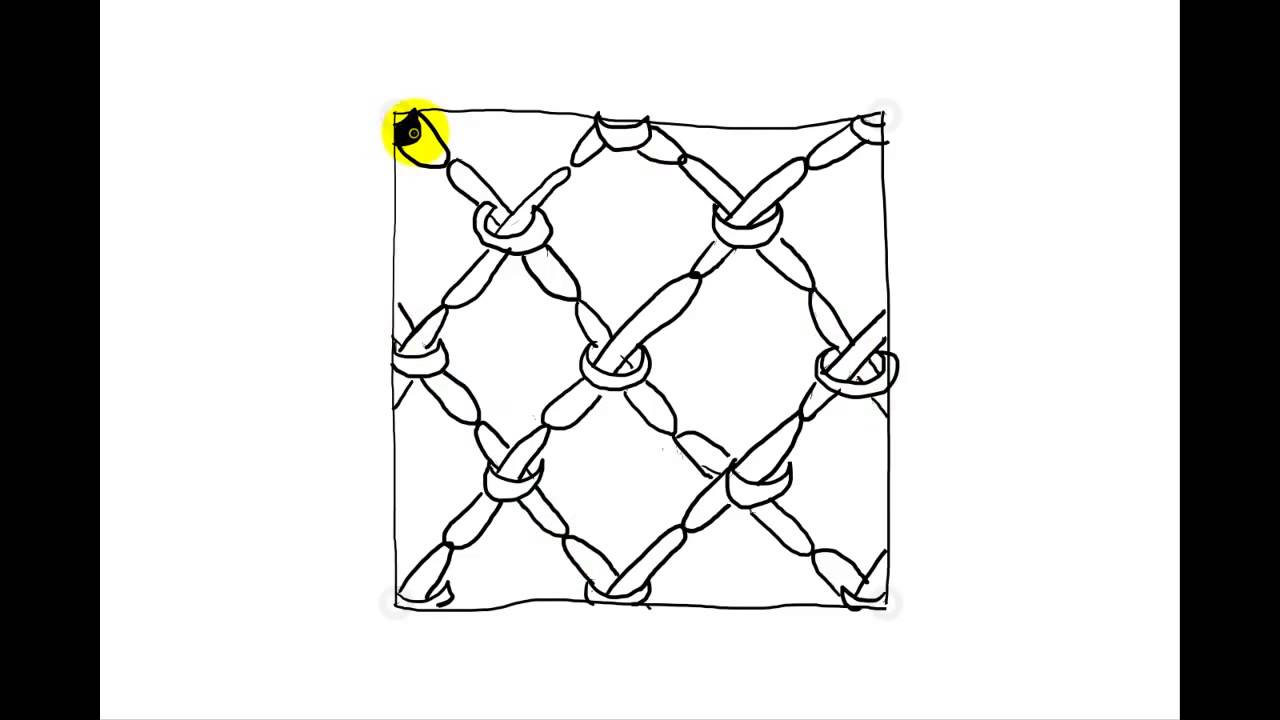 Zentangle Pattern Tutorial -  Huggs and kisses