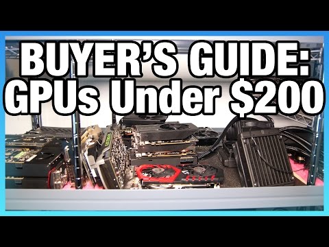 Best of 2016: Video Cards Under $200