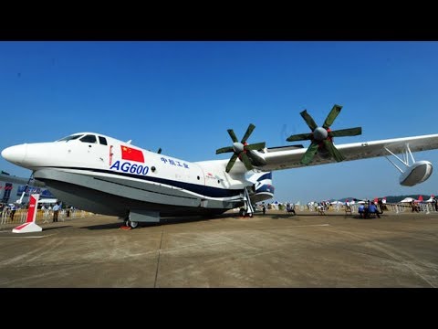 The Largest Seaplane in the World Takes First Flight
