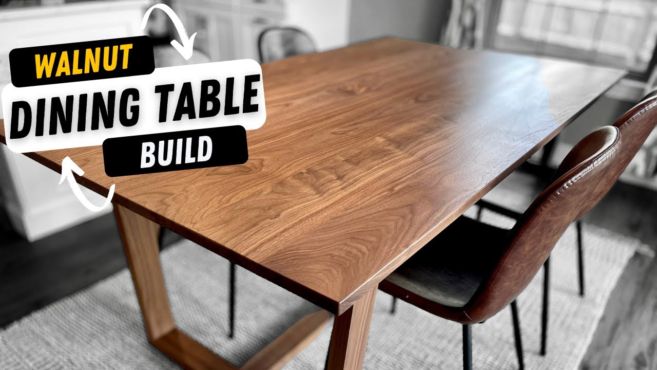 Dining Table Build [PREMIUM WALNUT]