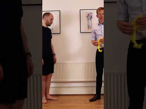 Terminal Knee Extension exercise in standing