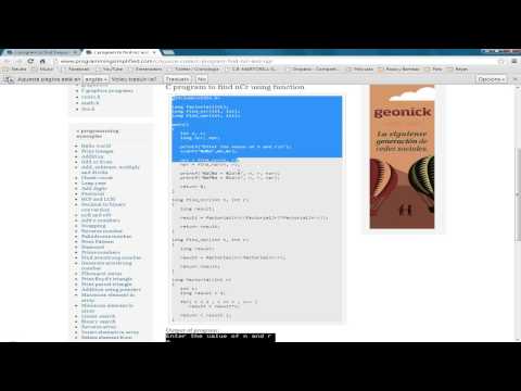 nCr and nPr/Frequency of characters in a string(video tutorial ...