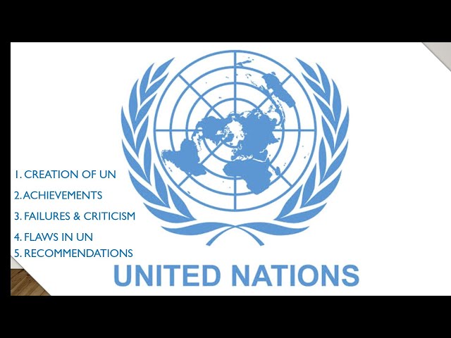 Exploring the United Nations: Creation, Achievements, Failures, and ...
