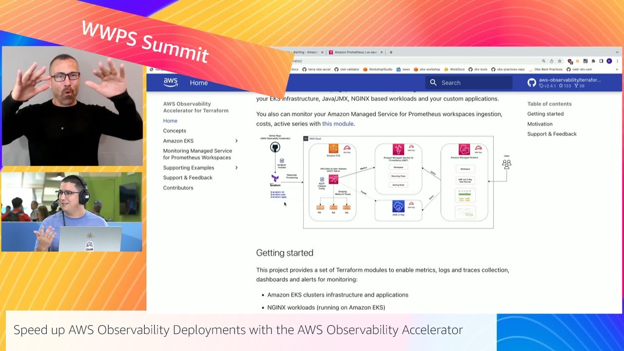 AWS WWPS Summit | AWS On Air ft. Speed up AWS Observability Deployments