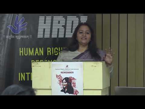 Ms. Jyotika Kalra , Former Member, National Human Rights Commission ...