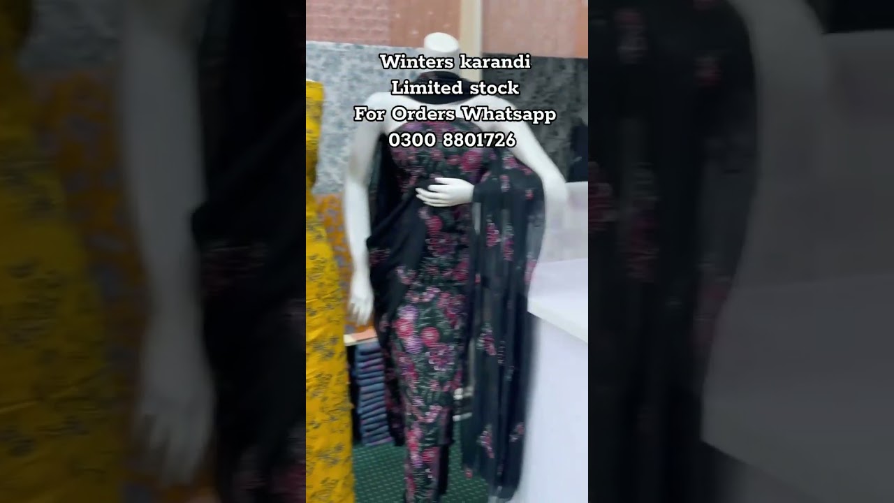 🔥 Zarukee x Bareeze Winters Karandi Drop – Fresh Fits You Can’t Miss! 🔥#pakistanidresses #bareeze
