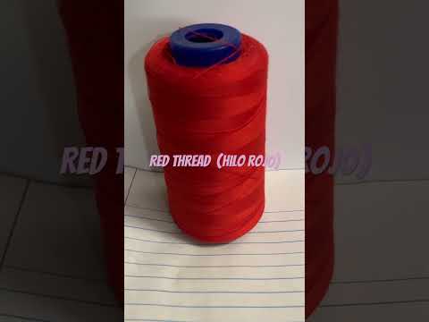 How to speak in Spanish( Red thread = Hilo rojo)