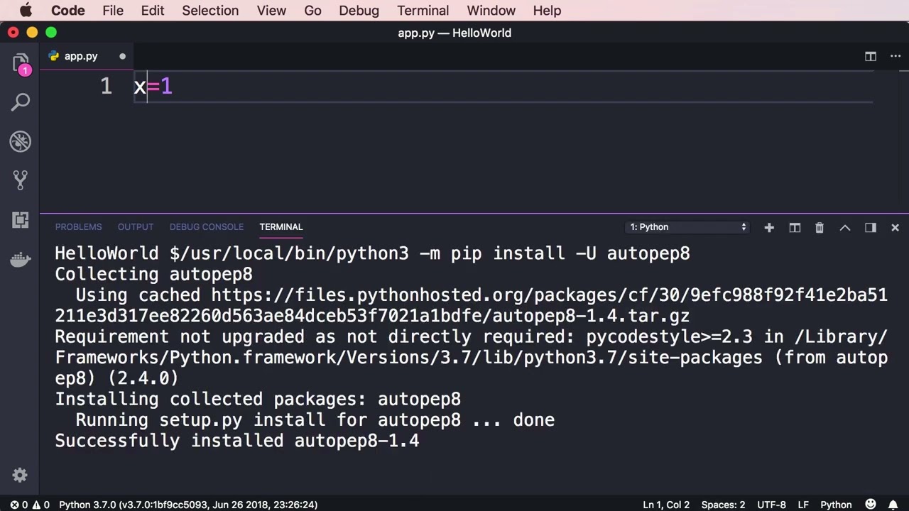 Python #7 - Formatting Python Code [By Mosh Hamedani]