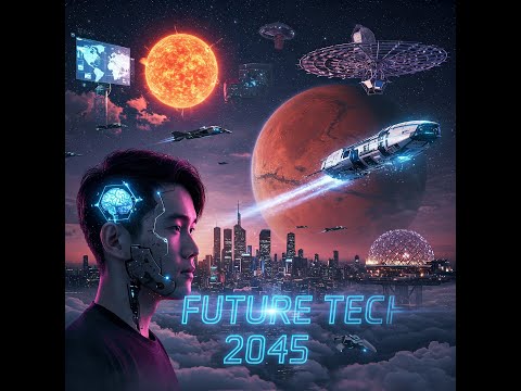 "Future Tech 2045: AI, Space Colonization & The Next Human Evolution!" 🚀