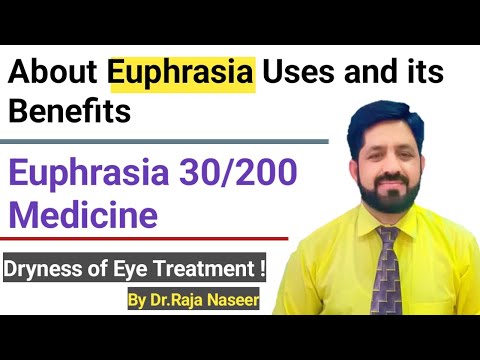 Euphrasia uses and its benefits || dry eyes treatment || by dr. Raja Naseer