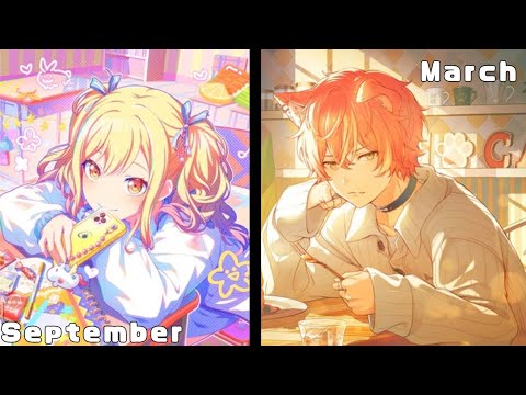 Ranking All Events by month [Project Sekai]