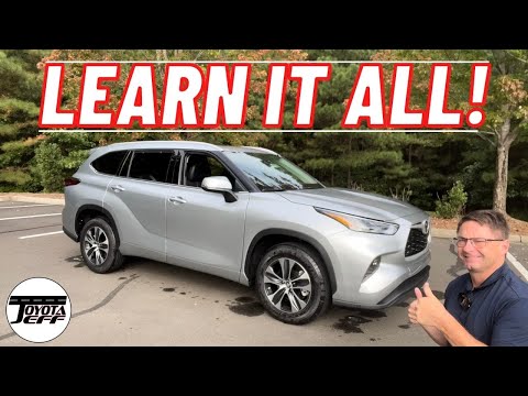 2022 Toyota Highlander Tutorial: Learn All Buttons, Controls, Specs!
