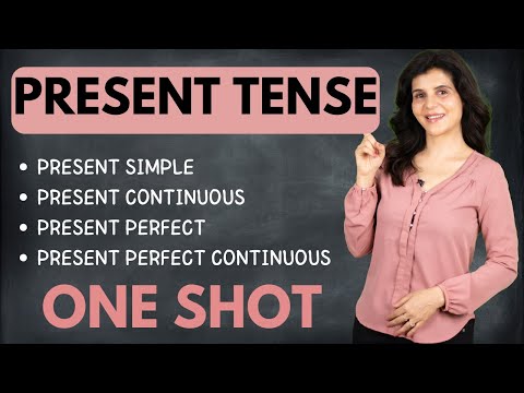 All Present Tense In English Grammar With Examples | Simple, Continuous, Perfect & PC | ChetChat