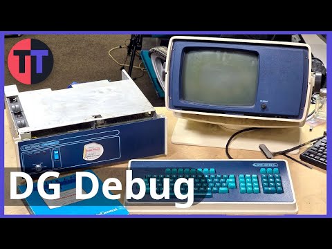 Data General Debug Pt35 - Dasher Key Replacement Design