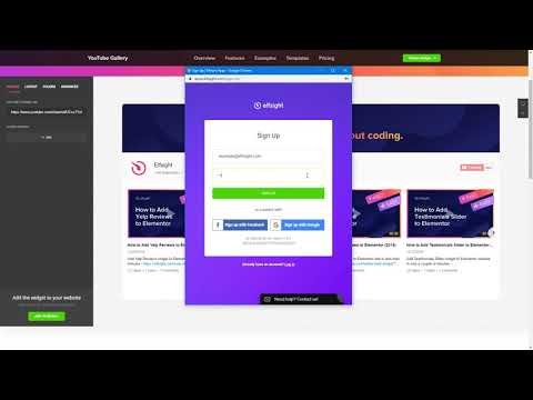 Embed a YouTube gallery on your website with the Elfsight widget