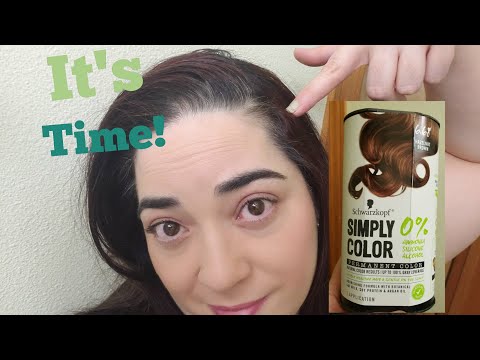Time to cover my grays! Schwarzkopf Simply Color Permanent Hair Review- TheNayli22