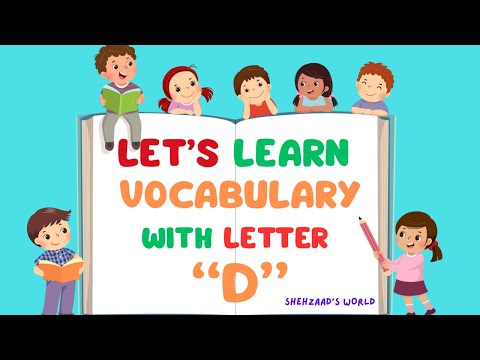 Daily Use English Words || Vocabulary for Kids ||Spoken English Word with Bengali Meaning Letter D