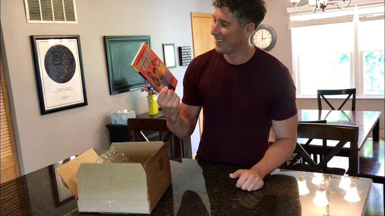 “Growing Up Great!” First Print Author Unboxing