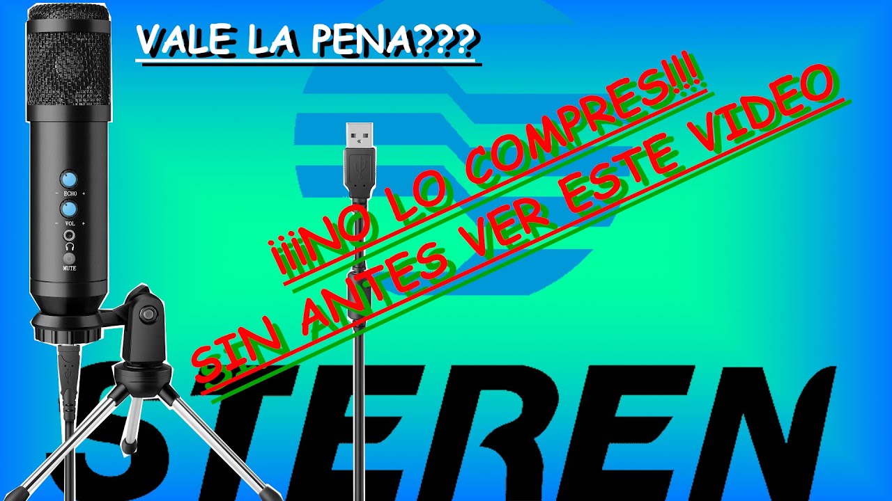 Vale la pena el  micrófono steren MIC - 556