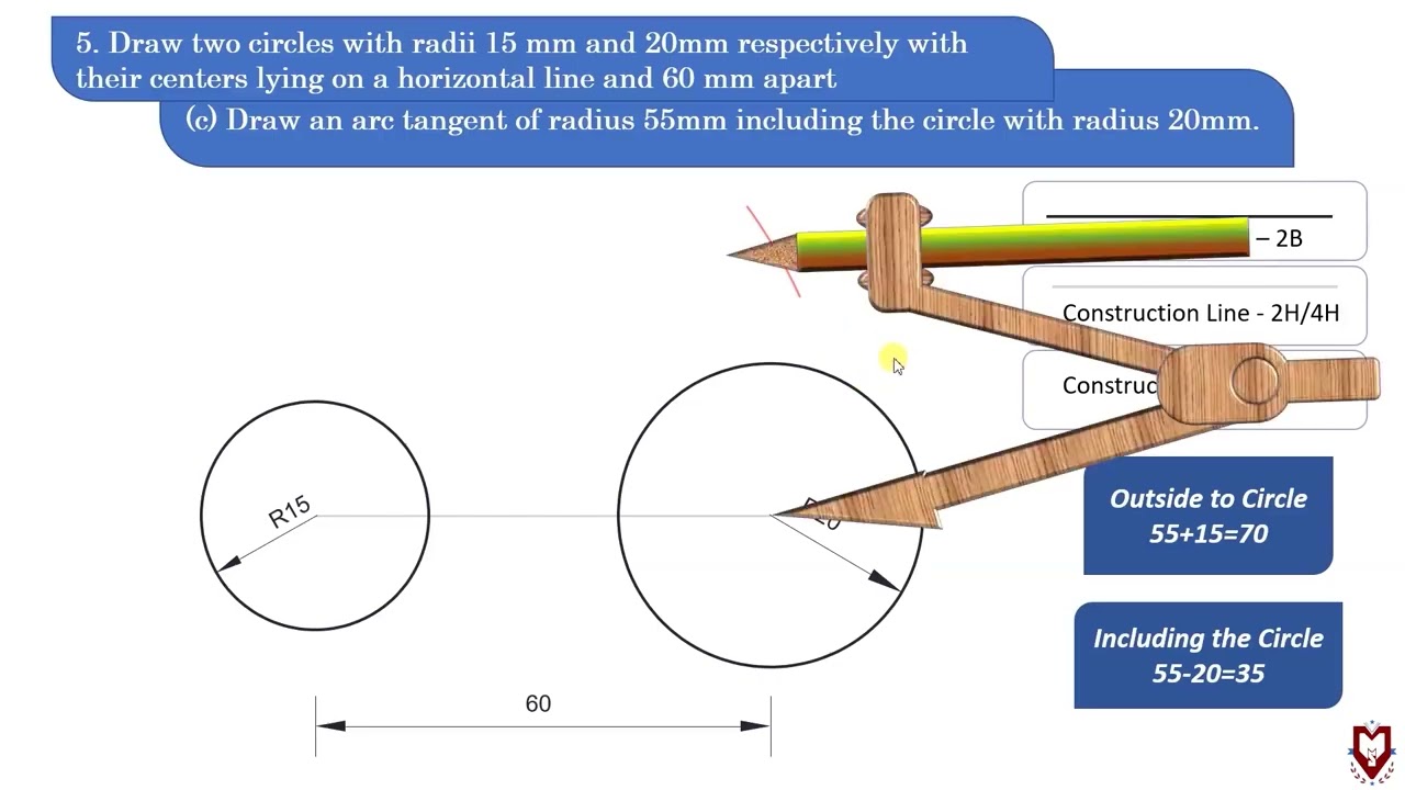 Plane Geometrical Construction | Sheet 2 | Question 5c