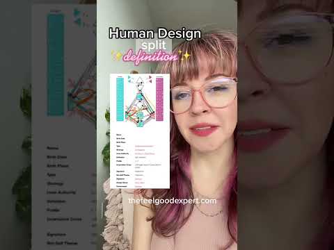 Human Design - Split Definition