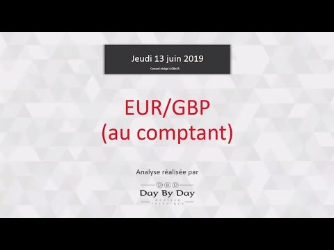 Achat EUR/GBP - Idée de trading IG 13.06.2019