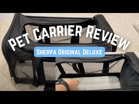 Sherpa Original Deluxe Pet Carrier, Large Review