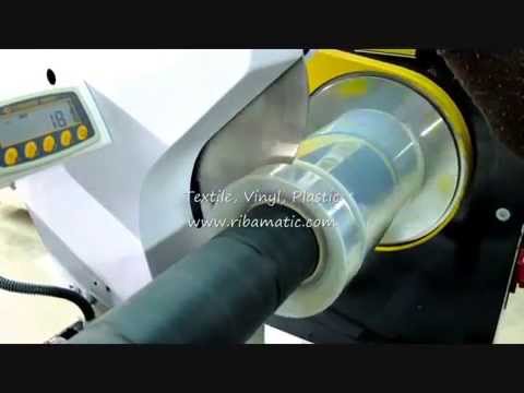 Roll cutter for vinyls adhesives, aplication tapes, plastics pvc, papers.